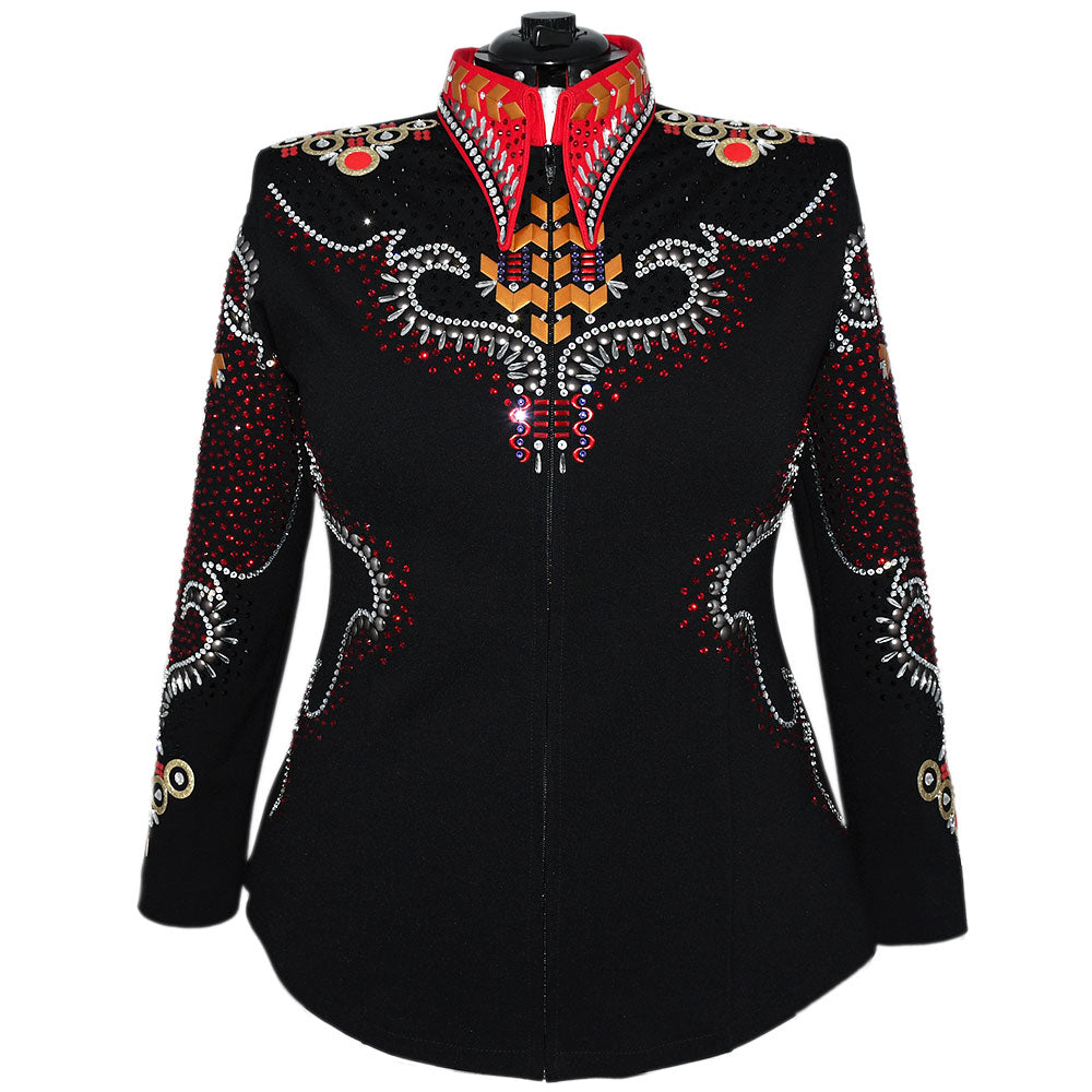 Red, Gold and Purple Showmanship Jacket (3X/4X) – Lisa Nelle